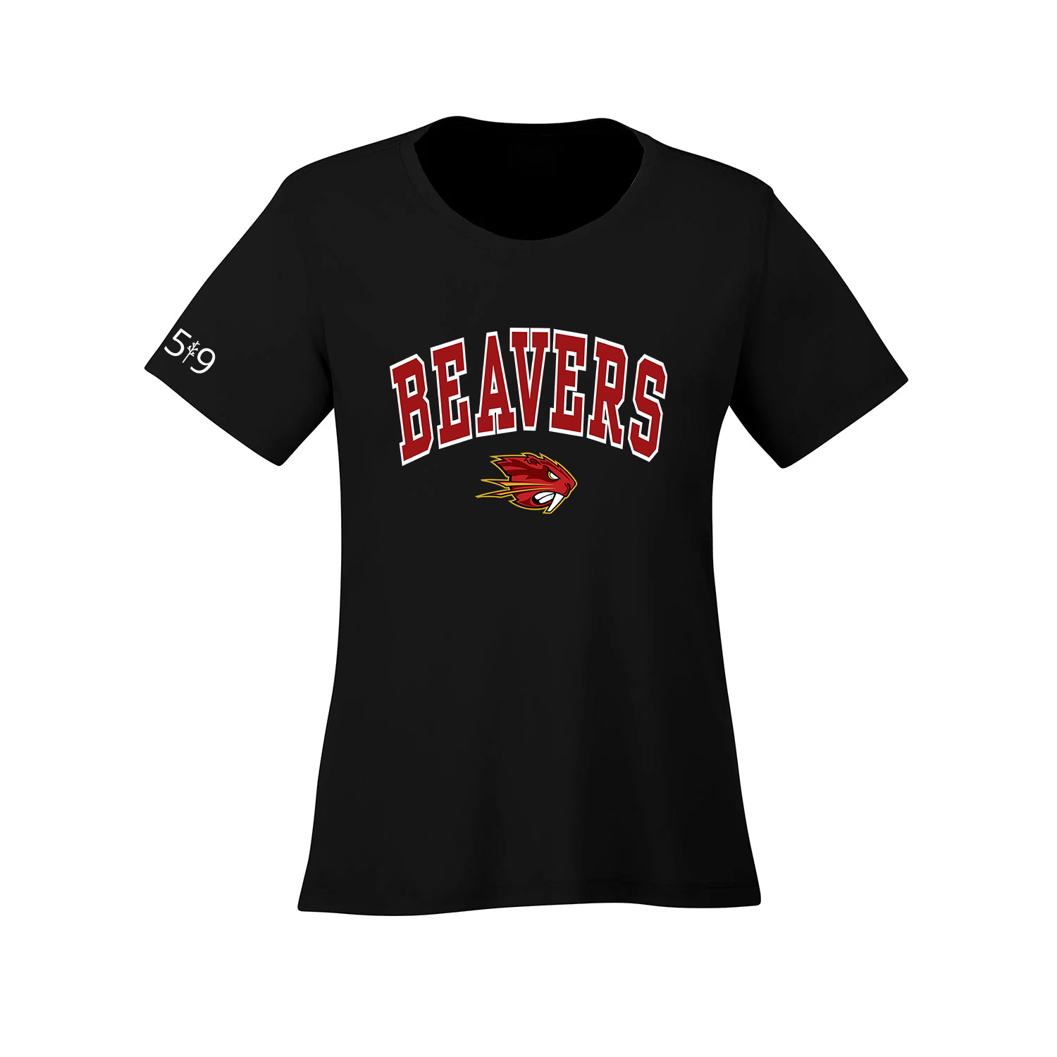 BEAVERS VARSITY ATHLETIC TEE (WOMENS) – 519 Clothing Co.