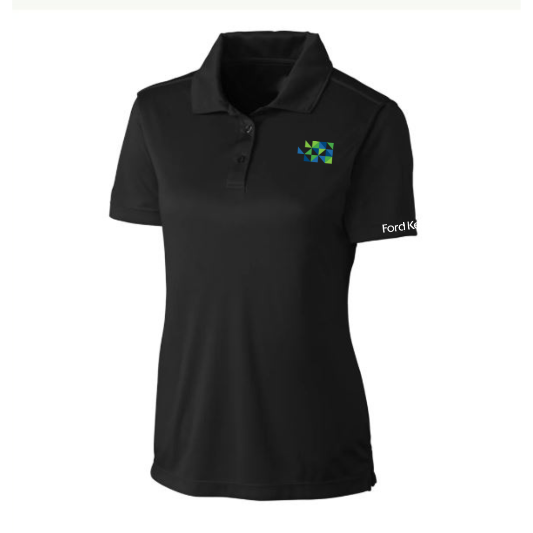 FORD KEAST EMBROIDERED ATHLETIC POLO (WOMENS) – 519 Clothing Co.