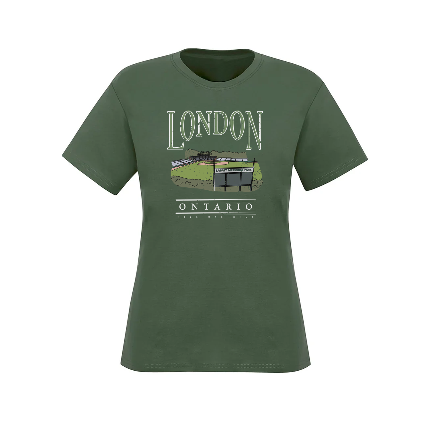 LONDON VINTAGE LABATT PARK TEE (WOMENS) – 519 Clothing Co.