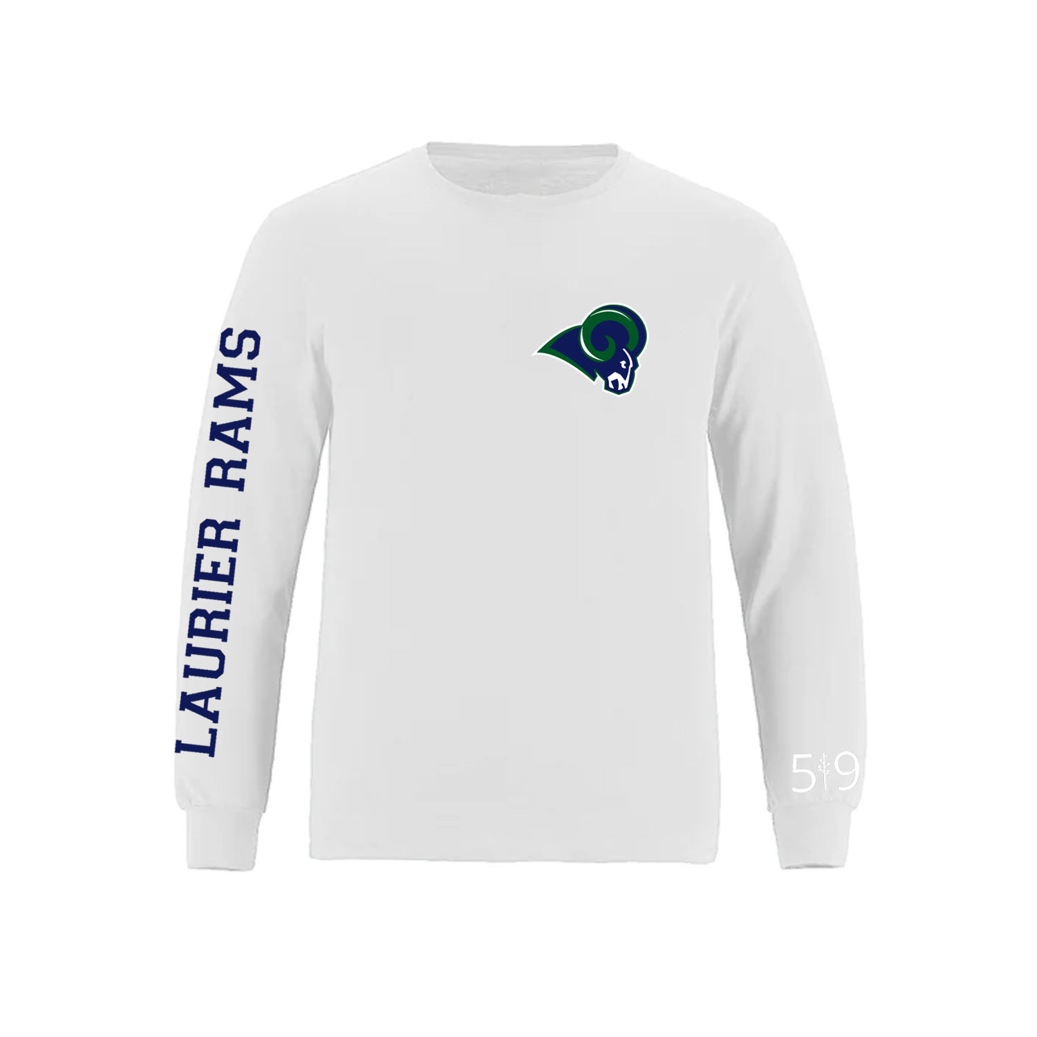 LAURIER RAMS SLEEVE LOGO LONG SLEEVE (MENS) – 519 Clothing Co.