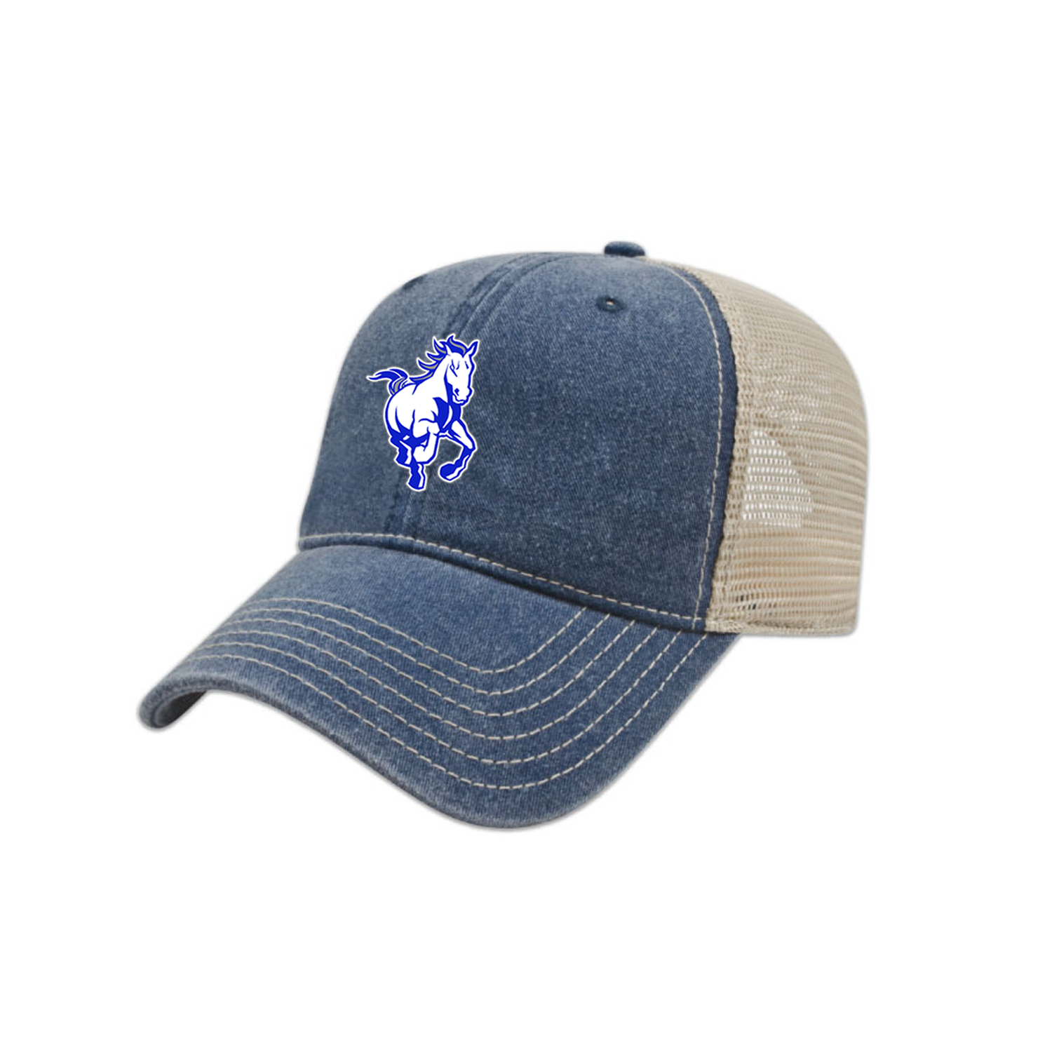 SDPS STAMPEDERS EMBROIDERED VINTAGE TRUCKER HAT – 519 Clothing Co.