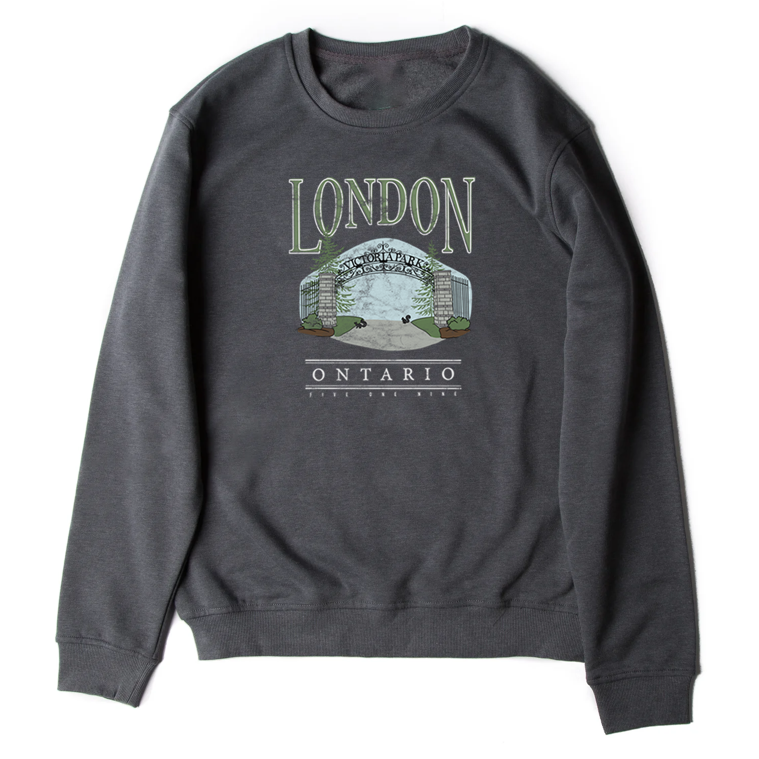 LONDON VINTAGE VICTORIA PARK CREW (UNISEX) – 519 Clothing Co.