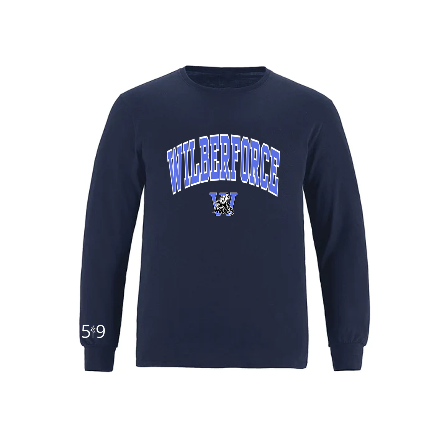 WILBERFORCE VARSITY LONG SLEEVE (YOUTH) – 519 Clothing Co.