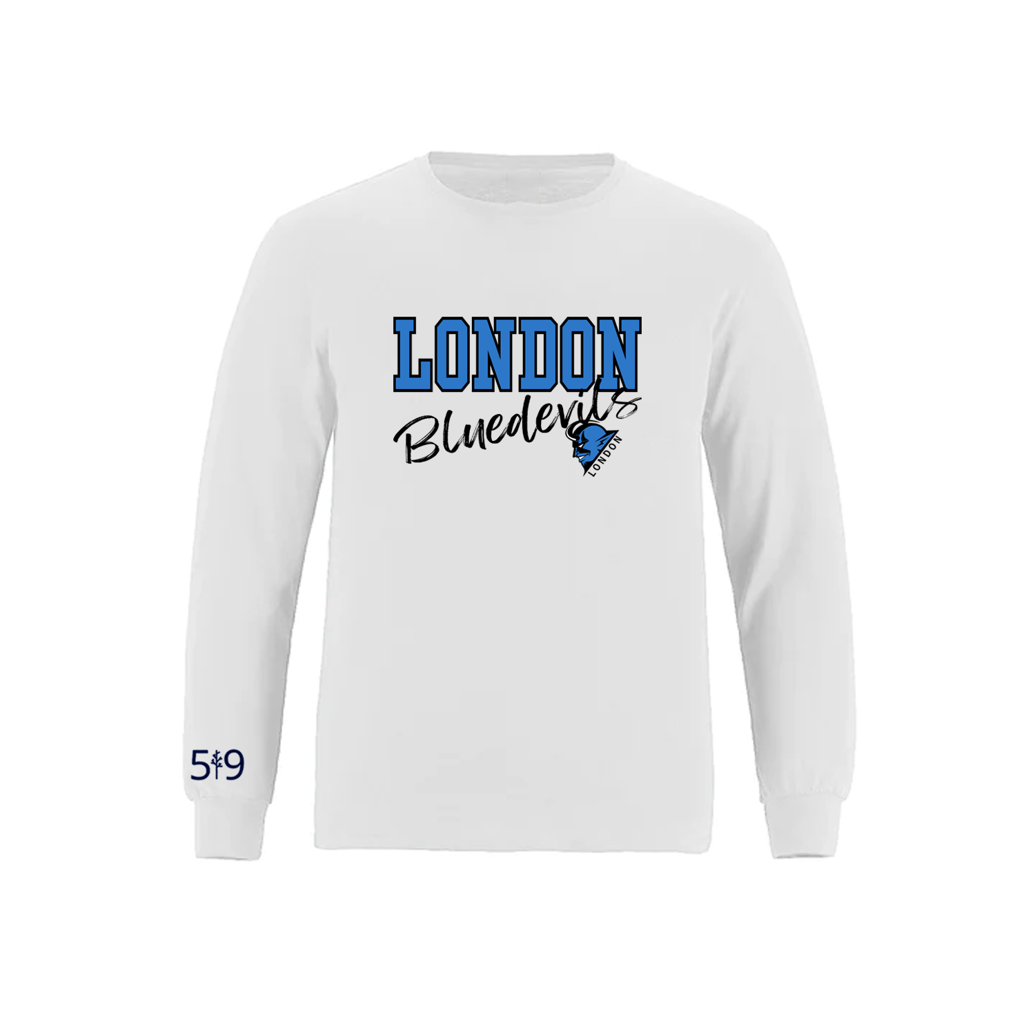 BLUEDEVILS SIGNATURE LONG SLEEVE (MENS) – 519 Clothing Co.